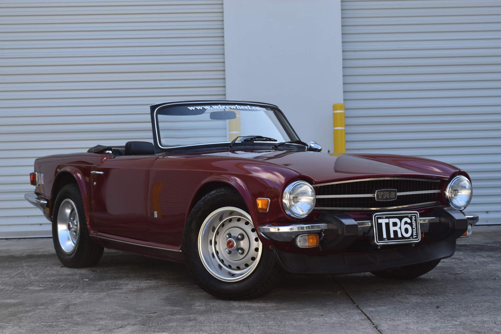 1974 Triumph TR6 (Maroon) | Wire Wheel of Vero Beach, FL