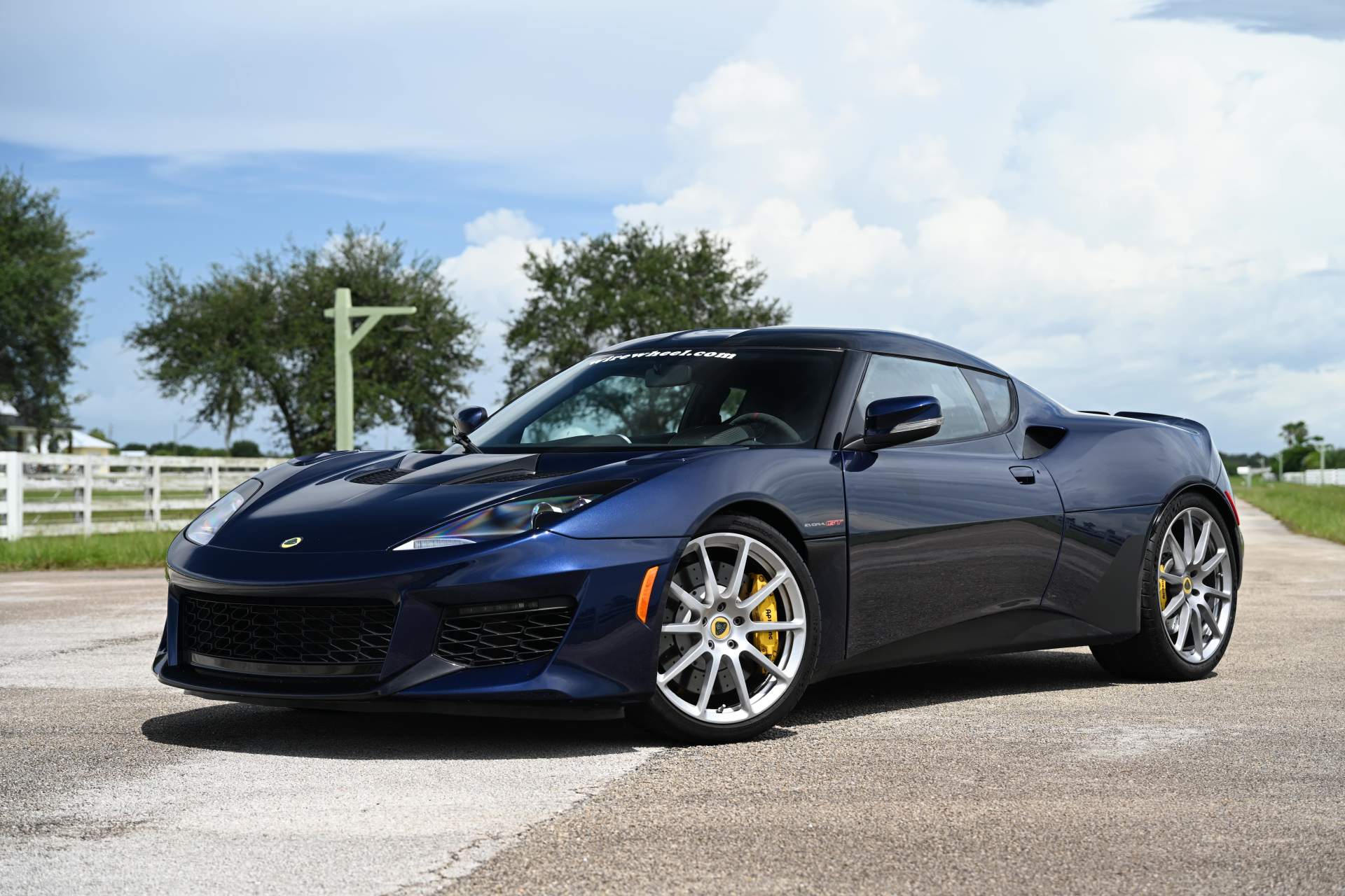 2020 Lotus Evora GT Nightfall Blue for sale | Wire Wheel of Vero Beach, FL