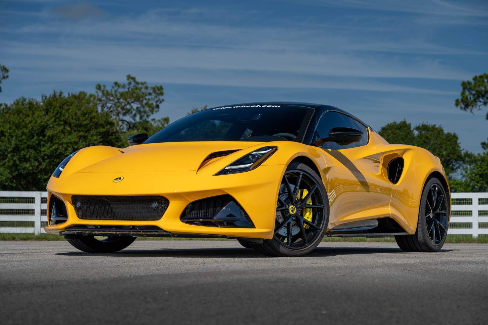 2024 Lotus Emira FE Hethel Yellow for sale | Wire Wheel of Vero Beach, FL