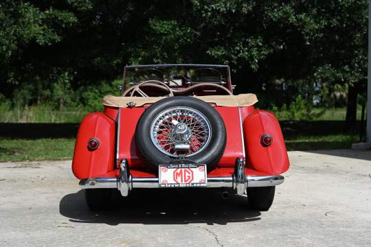 1955 MG TF 1500| Wire Wheel of Vero Beach, FL (copy)