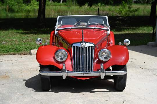 1955 MG TF 1500| Wire Wheel of Vero Beach, FL (copy)