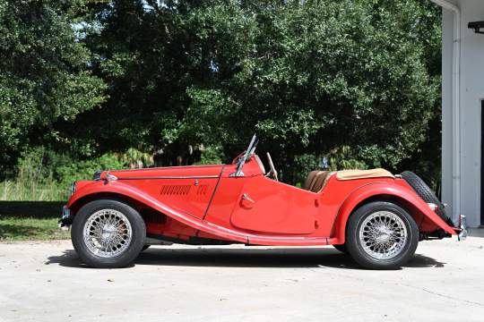 1955 MG TF 1500| Wire Wheel of Vero Beach, FL (copy)
