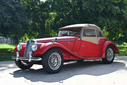 1955 MG TF 1500| Wire Wheel of Vero Beach, FL (copy)