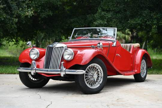 1955 MG TF 1500| Wire Wheel of Vero Beach, FL (copy)