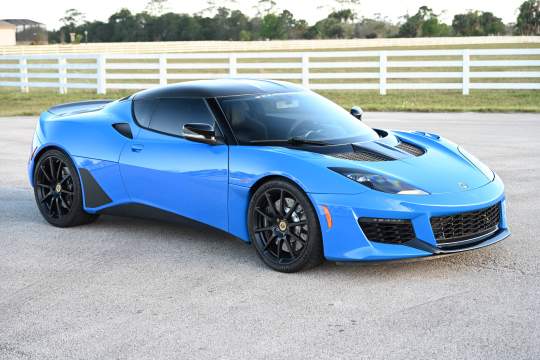 2020 Lotus Evora GT Daytona Blue for sale | Wire Wheel of Vero Beach, FL