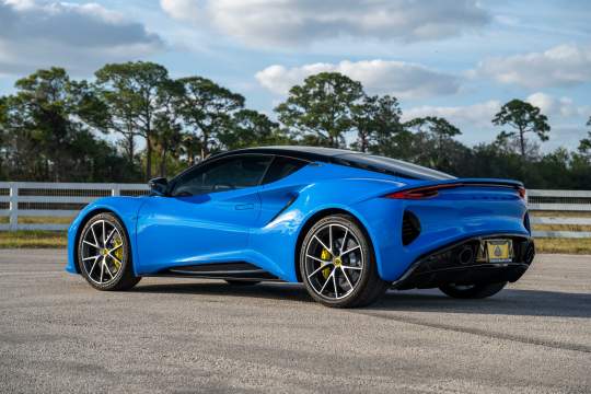 2024 Lotus Emira FE Seneca Blue for sale | Wire Wheel of Vero Beach, FL